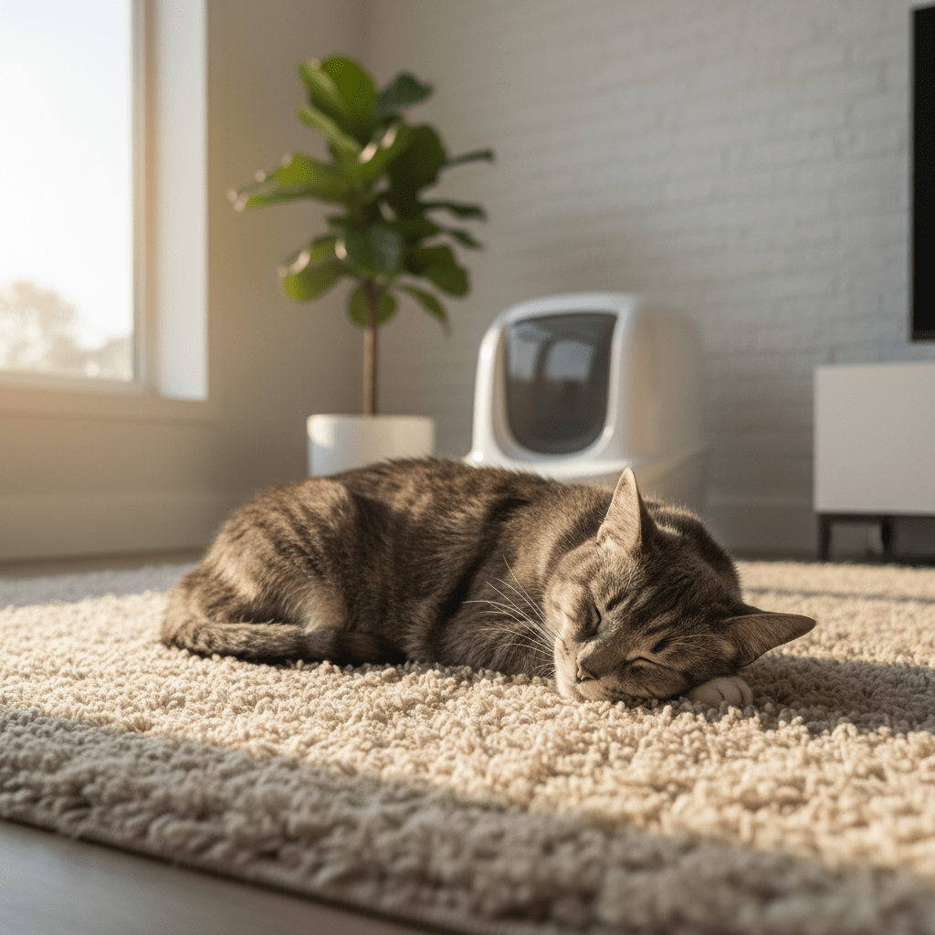 Quiet Smart Litter Box for Senior Cats: Noise & Habituation – Meowant