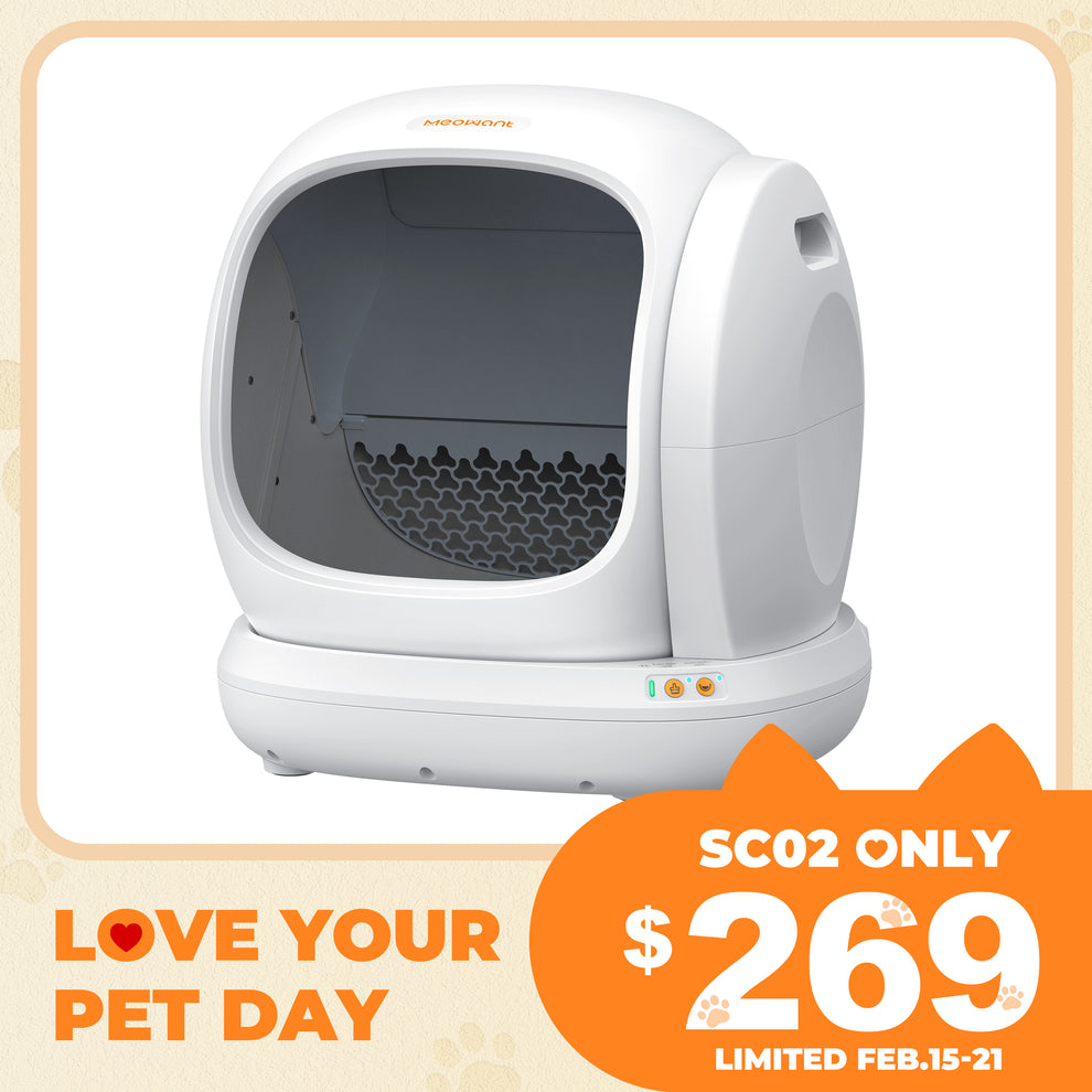 Meowant Self-Cleaning Cat Litter Box SC02 | Meowant